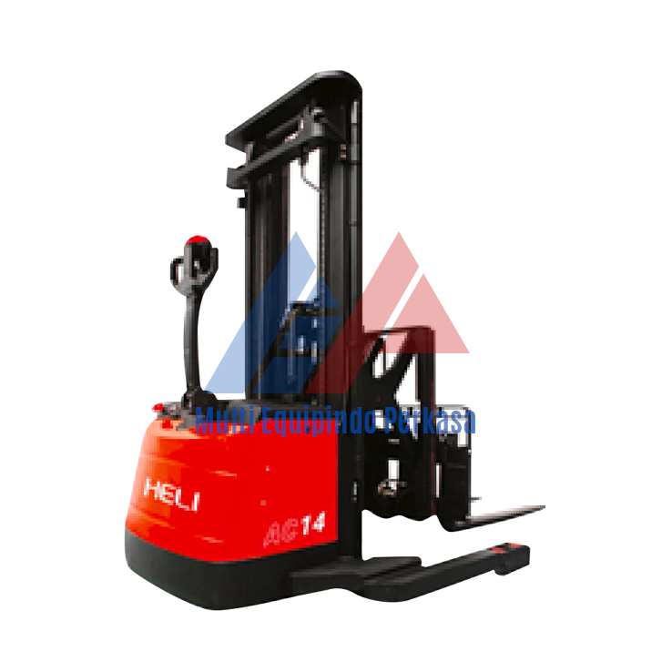 Heli AC14 1.3-1.4 T Electric Pedestrian Stacker - Multi Equipindo Perkasa